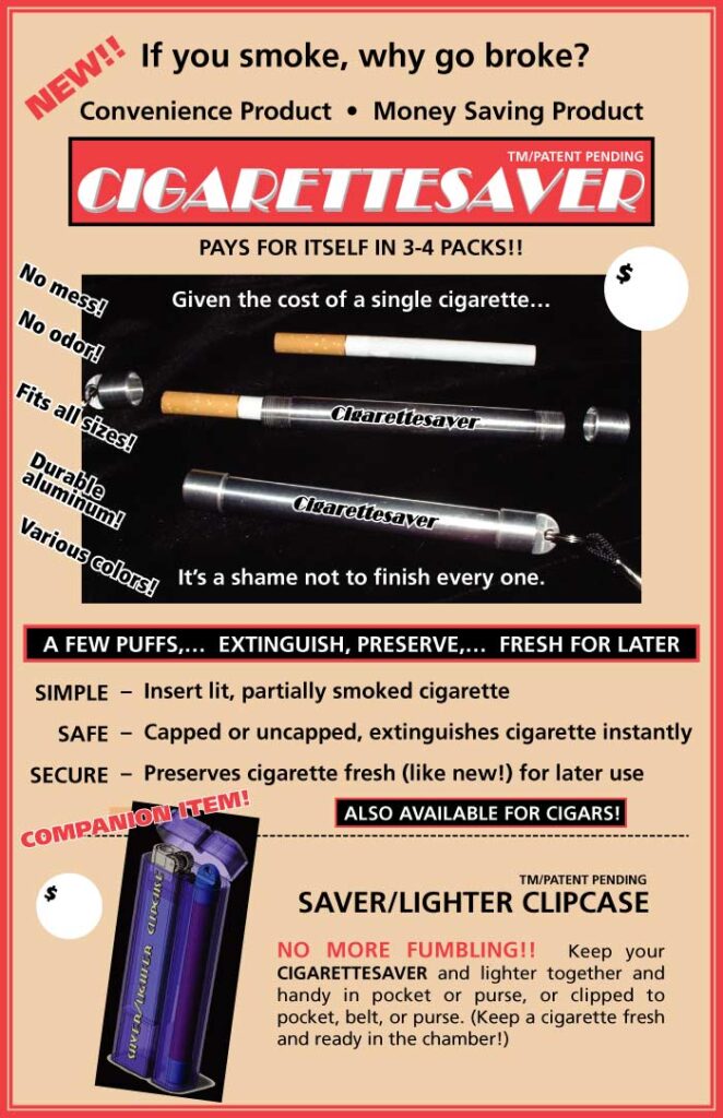 Promotional Package for Retailers – Cigarettesaver.net